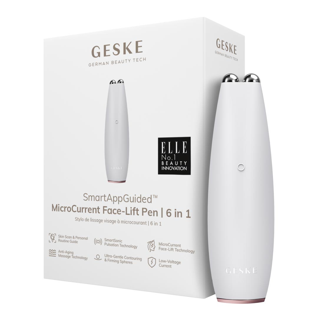 GESKE MicroCurrent Face-Lift Pen | 6 in 1 | Face the Future