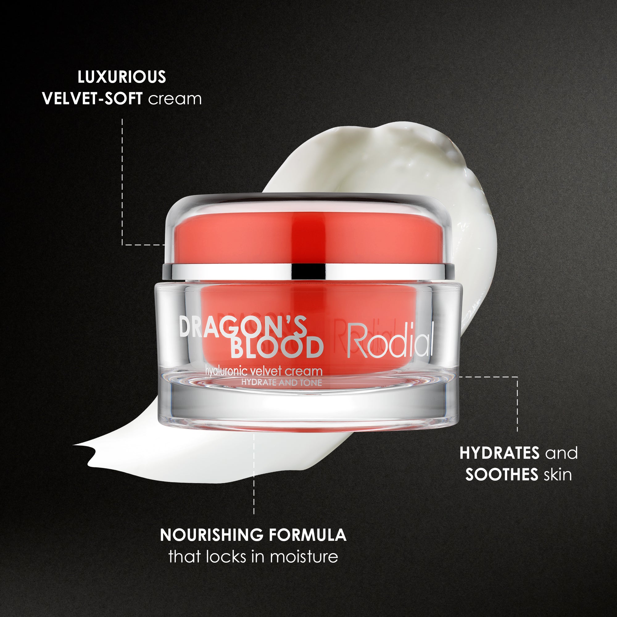 Rodial Dragon's Blood Hyaluronic Night Cream Buy Online Today | Face the Future