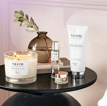 Buy NEOM Online | Luxury Skincare & Wellbeing Products | Face the Future
