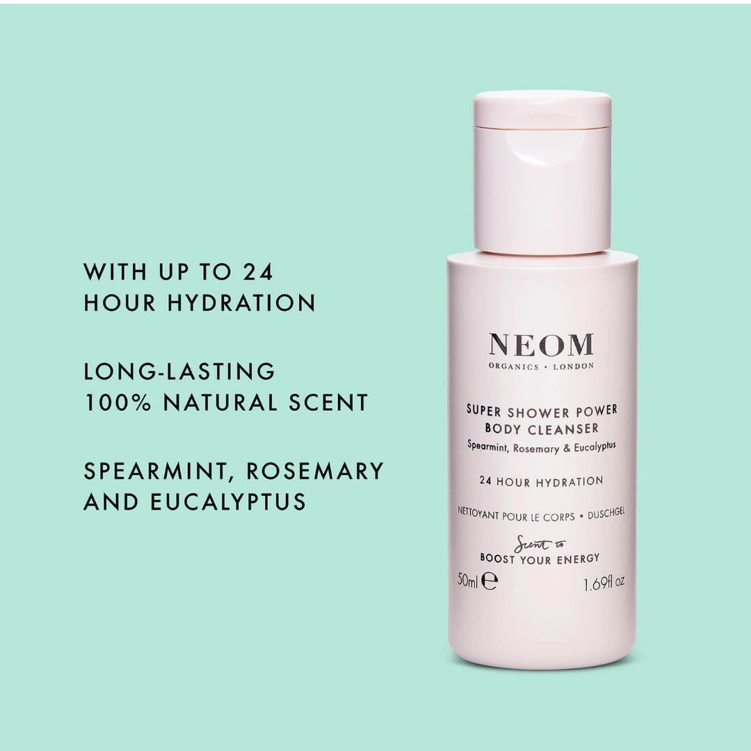 NEOM Super Shower Power Body Cleanser 500ml Buy Online Today | Face the ...