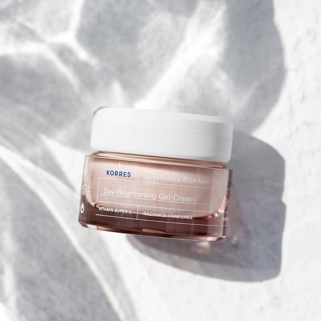 KORRES Apothecary Wild Rose Day-Brightening Gel-Cream with Vitamin ...