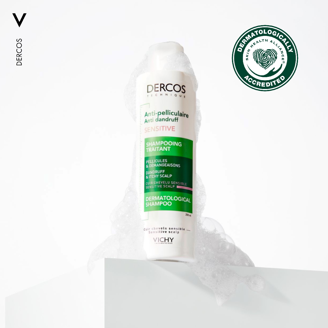 Vichy Dercos Anti-Dandruff Shampoo for Sensitive Scalp 200ml | Face the ...