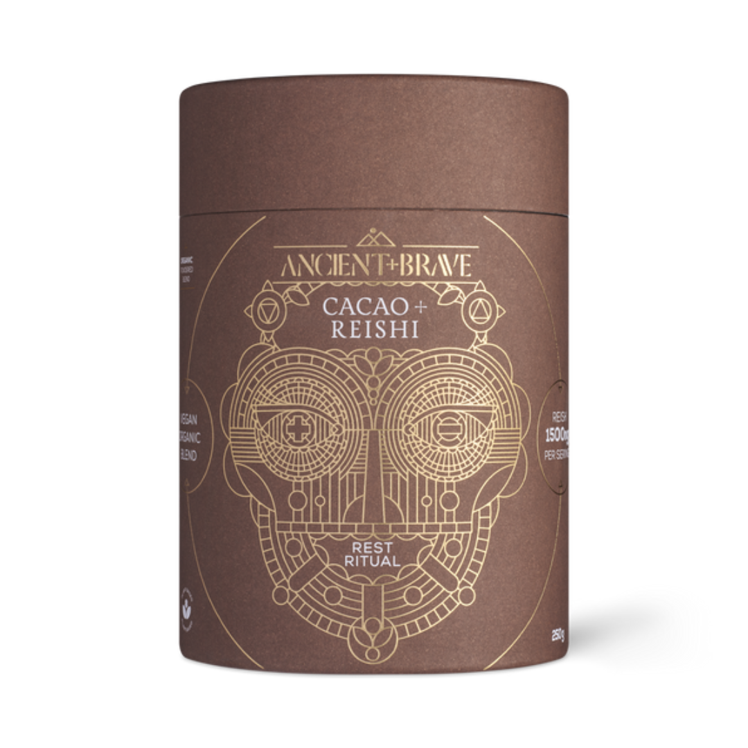 Ancient + Brave Cacao + Reishi Tub Buy Online Today | Face the Future