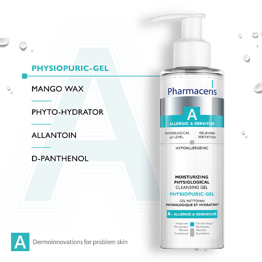 Pharmaceris A - Physiopuric-Gel Cleansing Gel Buy Online Today | Face ...