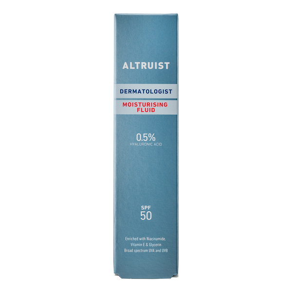 Altruist Moisturising Fluid SPF50 | Face the Future