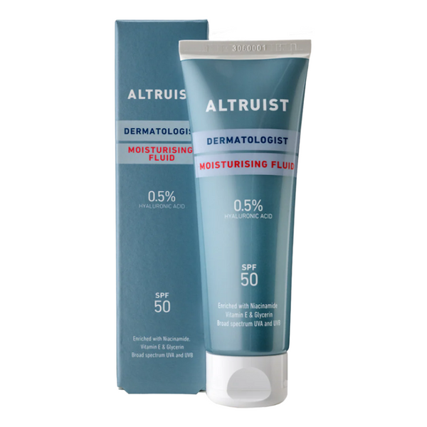 Altruist Moisturising Fluid SPF50 | Face the Future