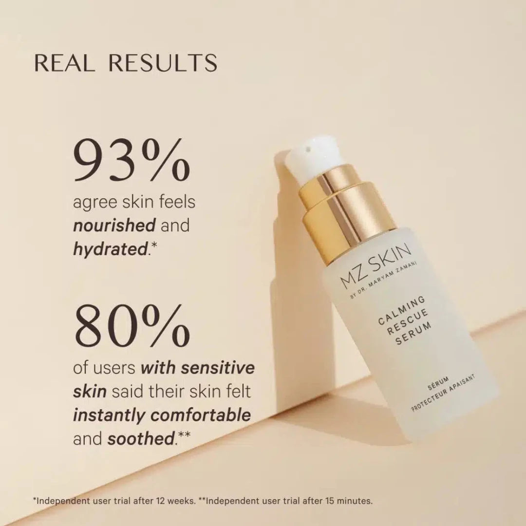 MZ SKIN Calming Rescue Serum Buy Online Today | Face the Future