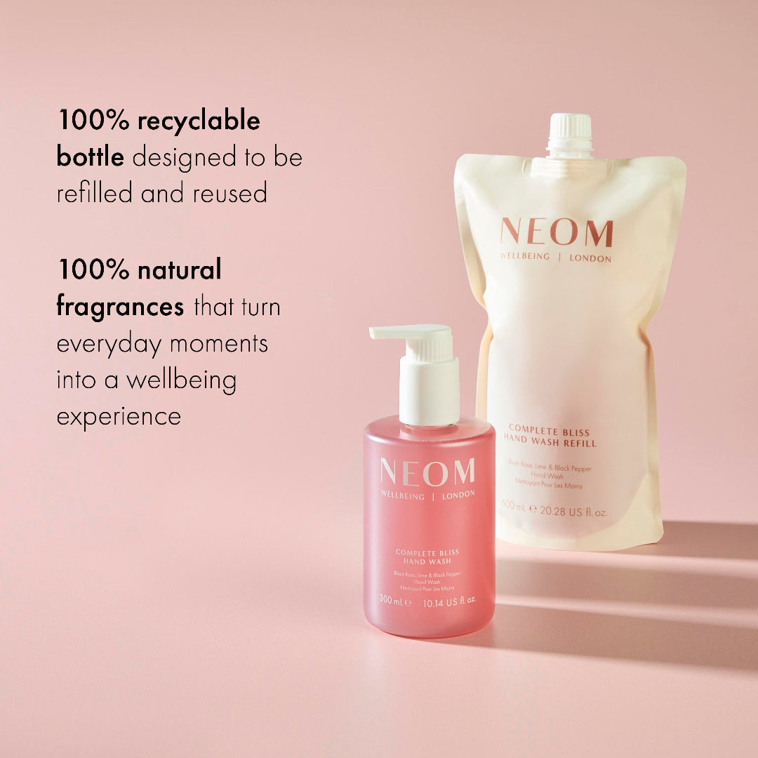 NEOM Complete Bliss Hand Wash Refill 600ml Buy Online Today | Face the ...