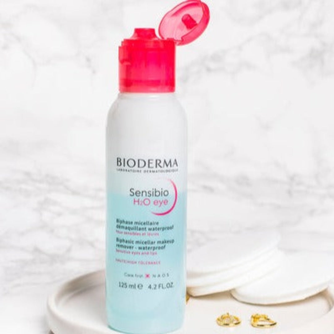 Bioderma Sensibio H2O Eyes & Lips Waterproof Biphasic Micellar Makeup ...
