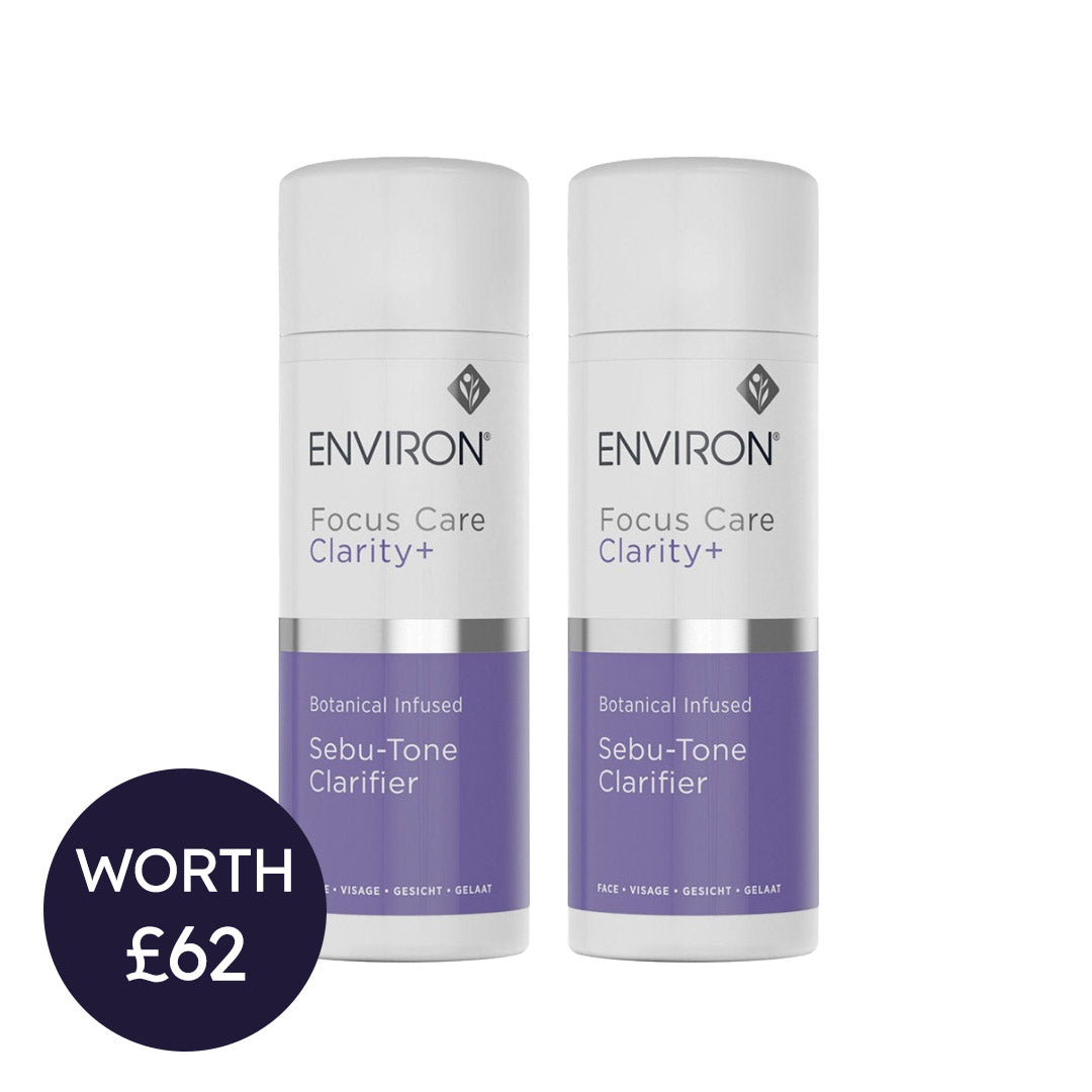 Environ Focus Care Clarity+ Botanical Infused Sebu-Tone Clarifier Twin ...