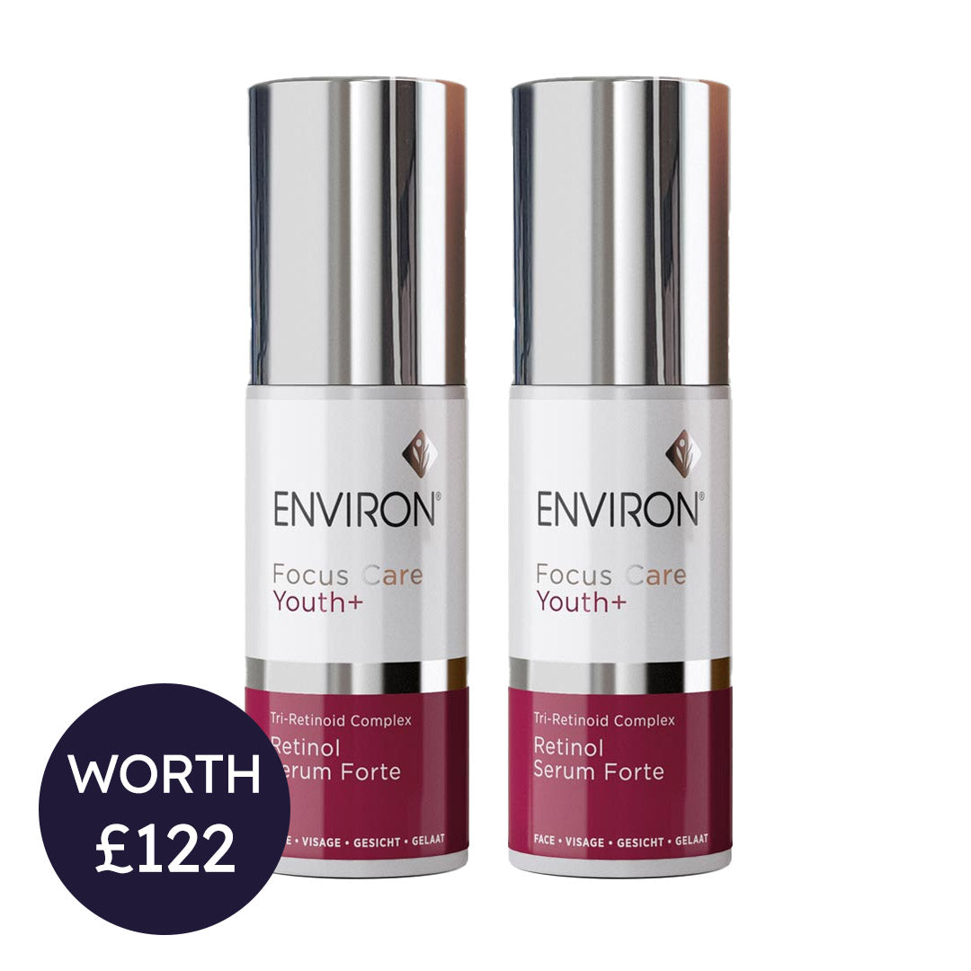 Environ Tri-Retinoid Complex Retinol Serum Forte Twin Set | Face the Future