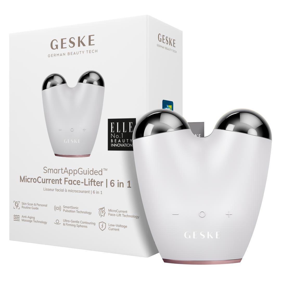 GESKE MicroCurrent Face-Lifter | 6 in 1 | Face the Future