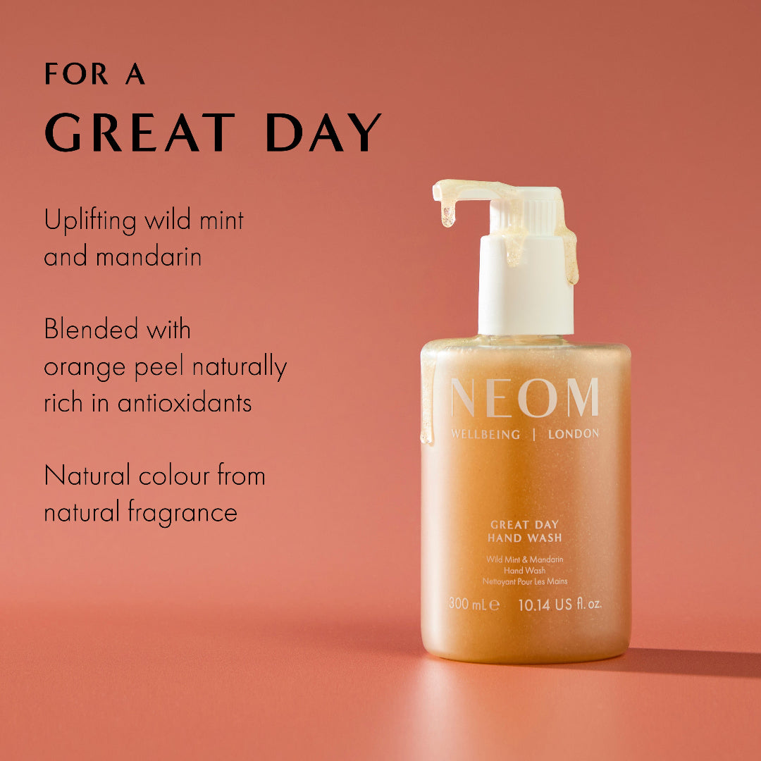 NEOM Great Day Hand Wash 300ml | Face the Future