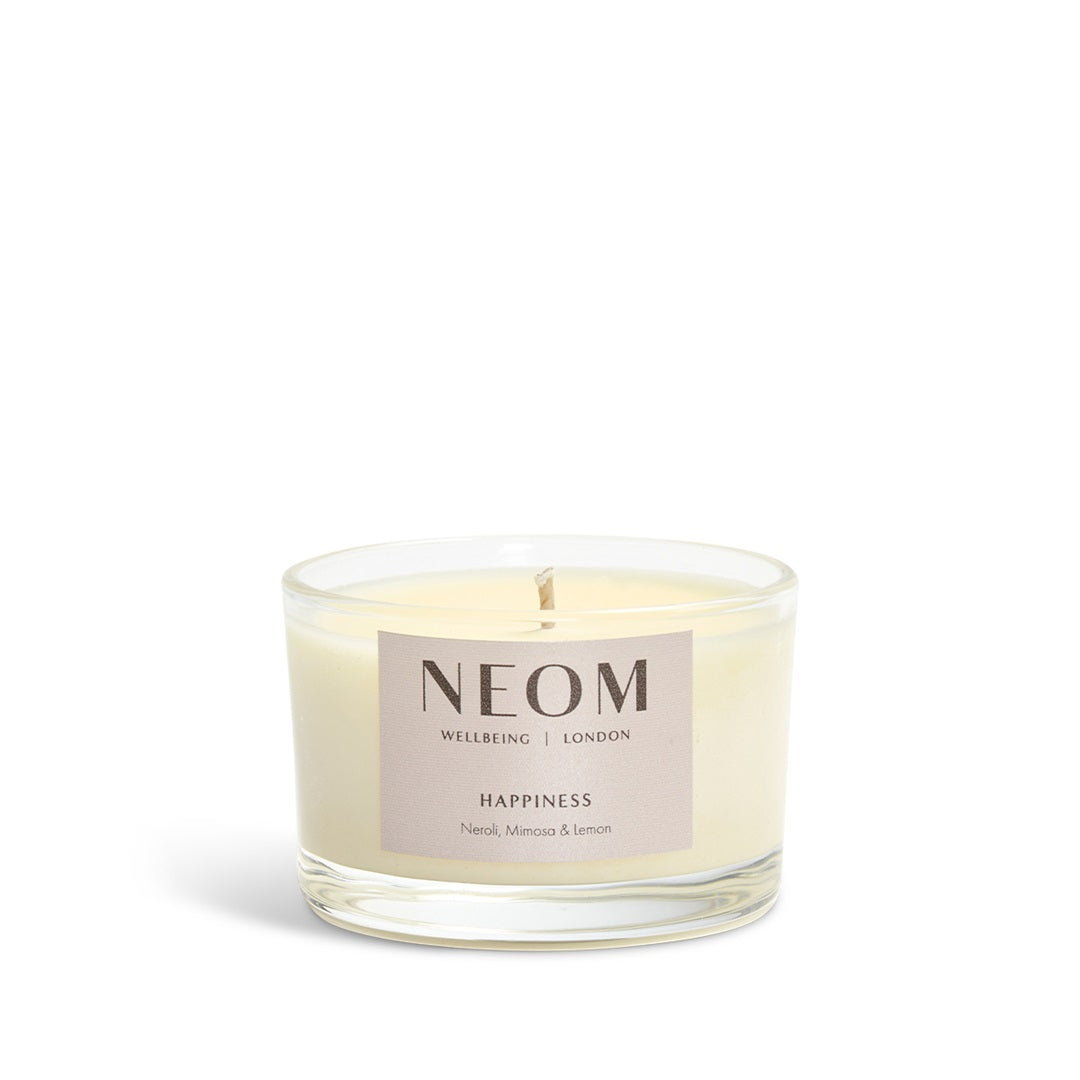 NEOM Happiness Scented Candle (Travel) Buy Online Today | Face the Future