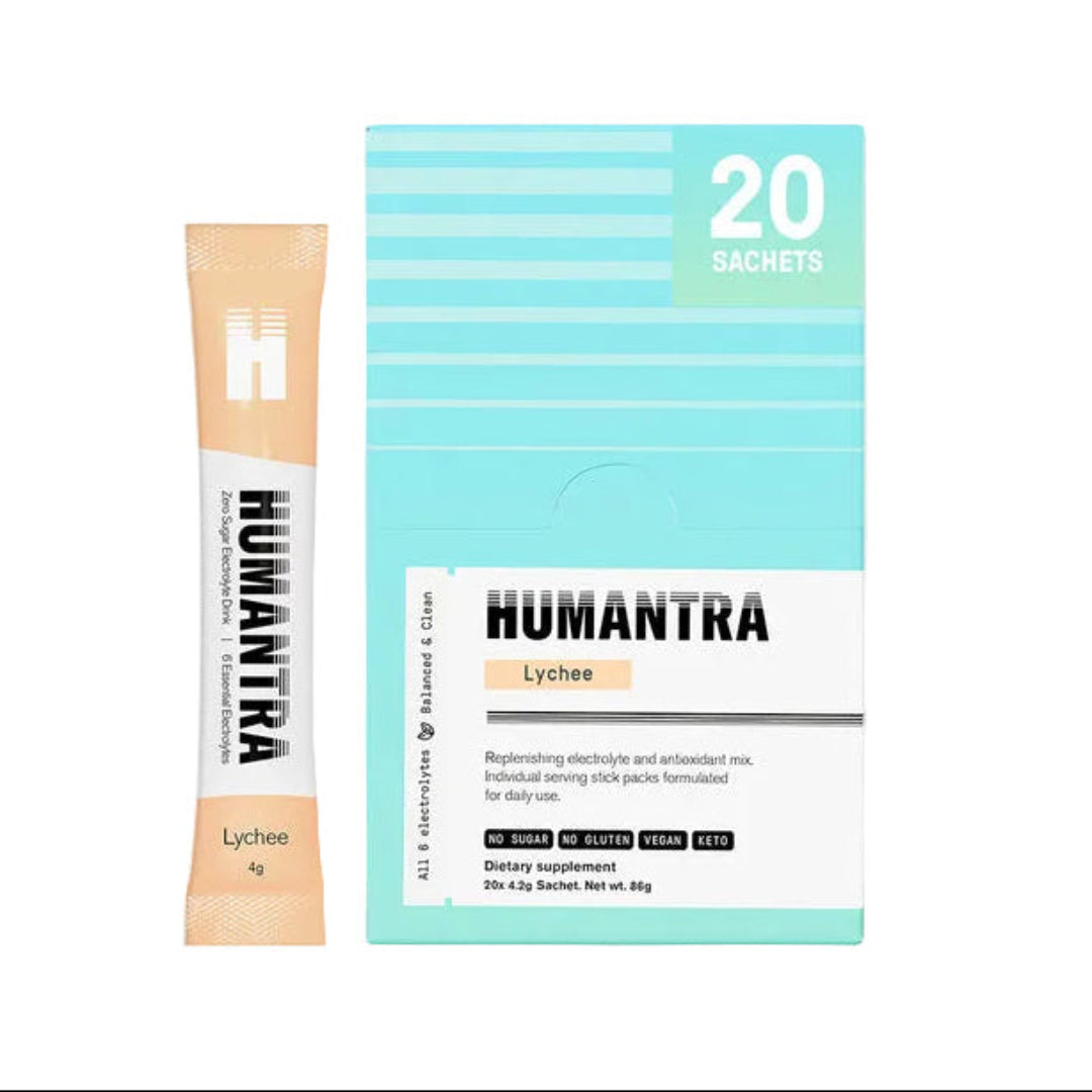 Humantra Lychee Electrolyte Powder, 20 Sachets Buy Online Today | Face ...