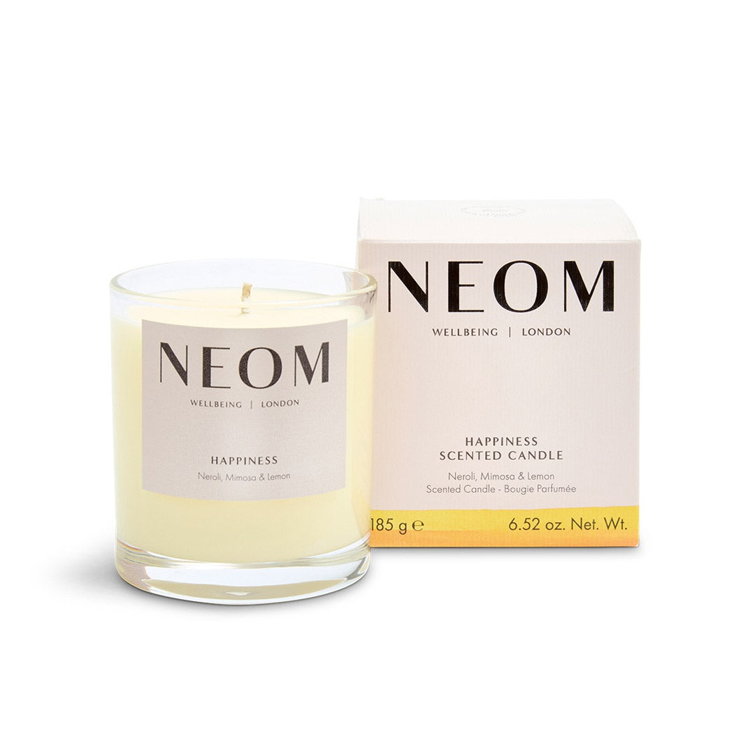 NEOM Happiness Scented Candle (1 Wick) Buy Online Today | Face the Future