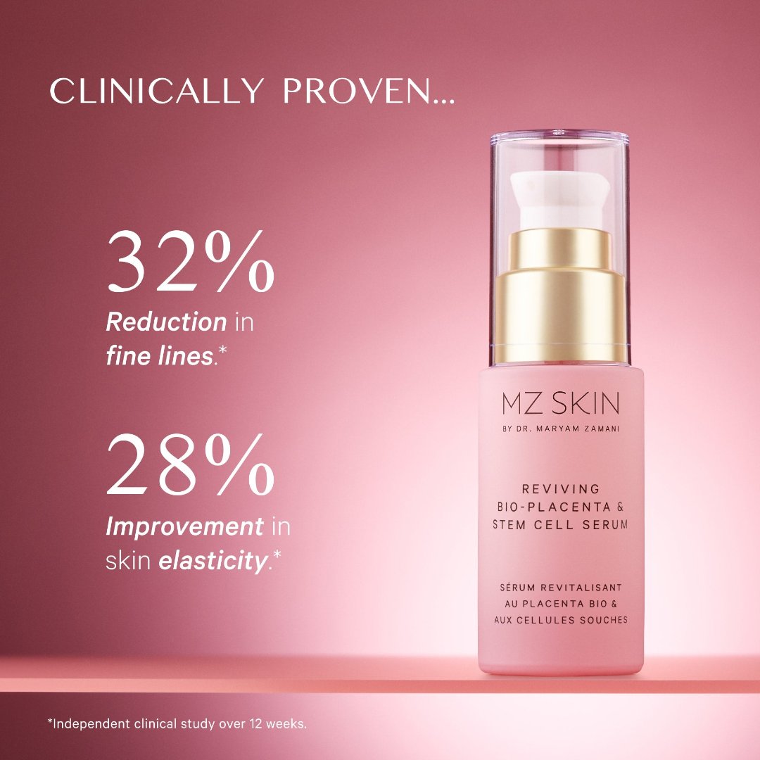 MZ SKIN Reviving Bio-Placenta & Stem Cell Serum Luxury Size Buy Online ...