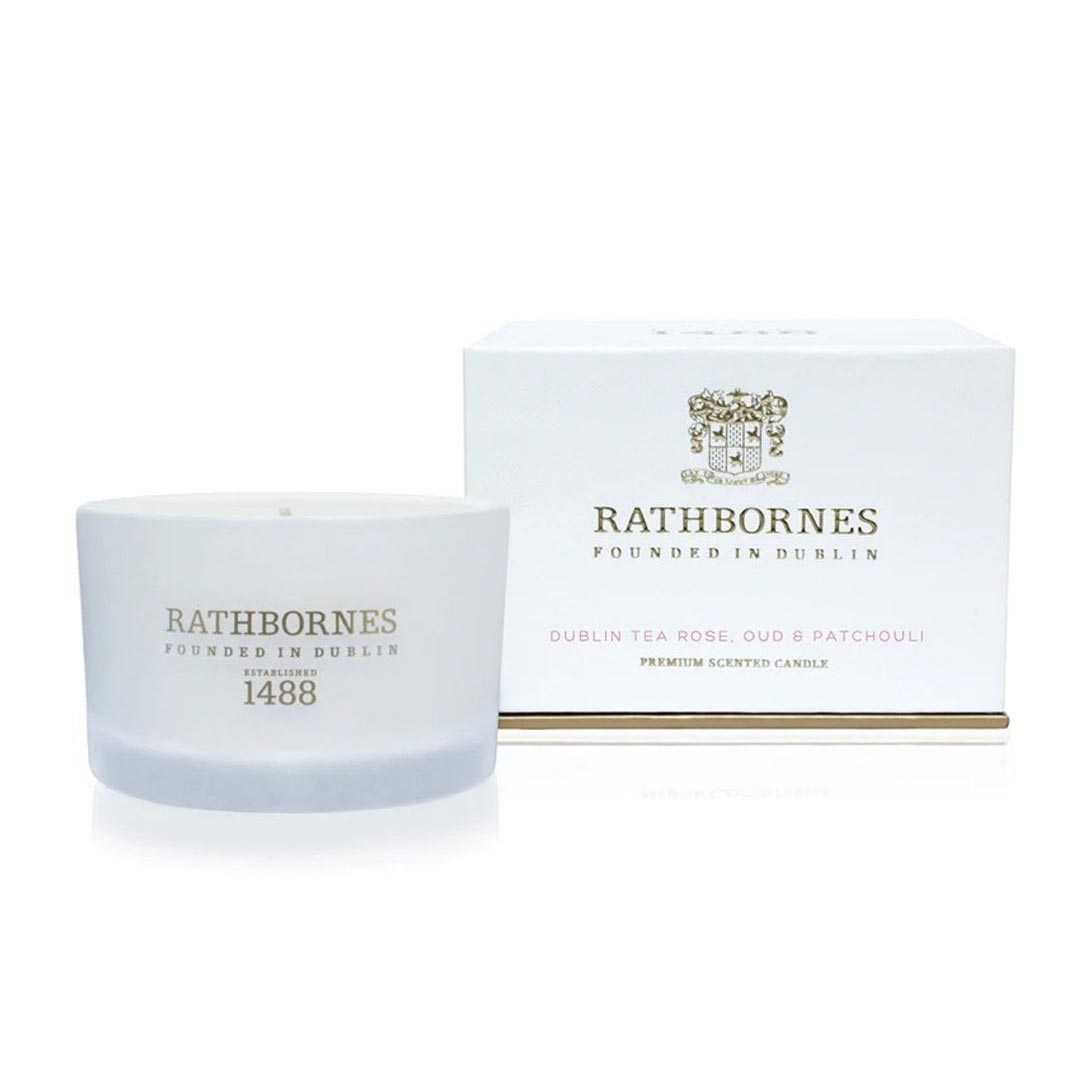Rathbornes 1488 Dublin Tea Rose Travel Candle | Face the Future