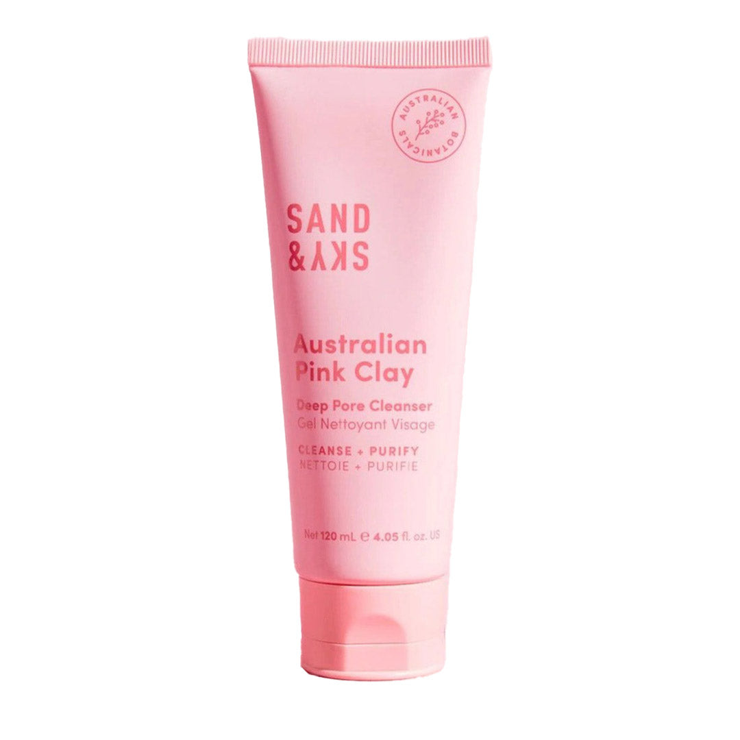 Sand & Sky Australian Pink Clay Deep Pore Cleanser 120ml | Face the Future