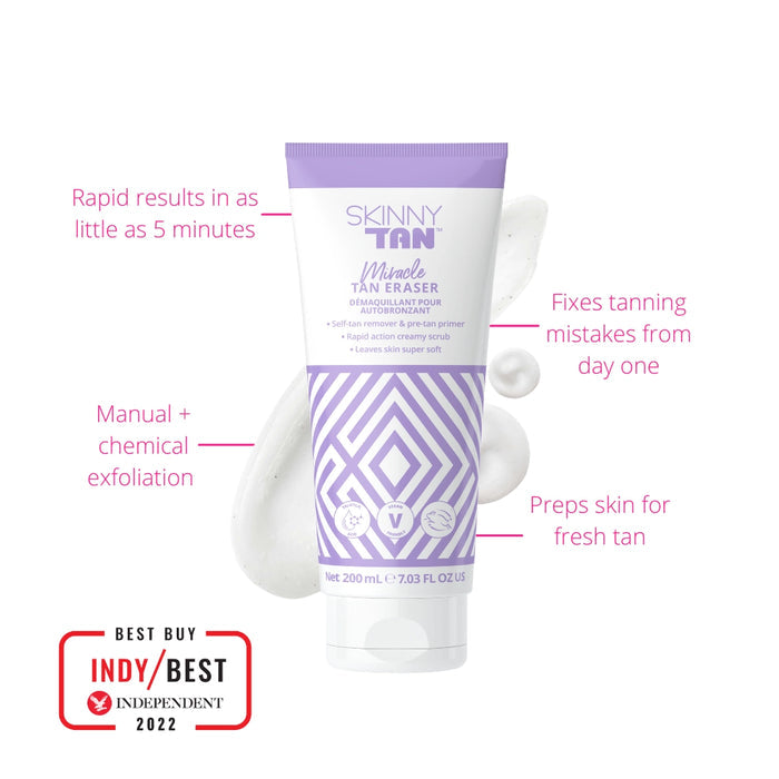 Miracle Tan Eraser | Fake Tan Remover | Skinny Tan UK | Face the Future