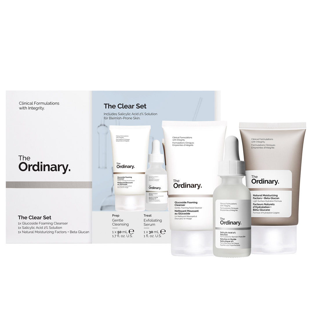The Ordinary The Clear Set Buy Online Today | Face the Future