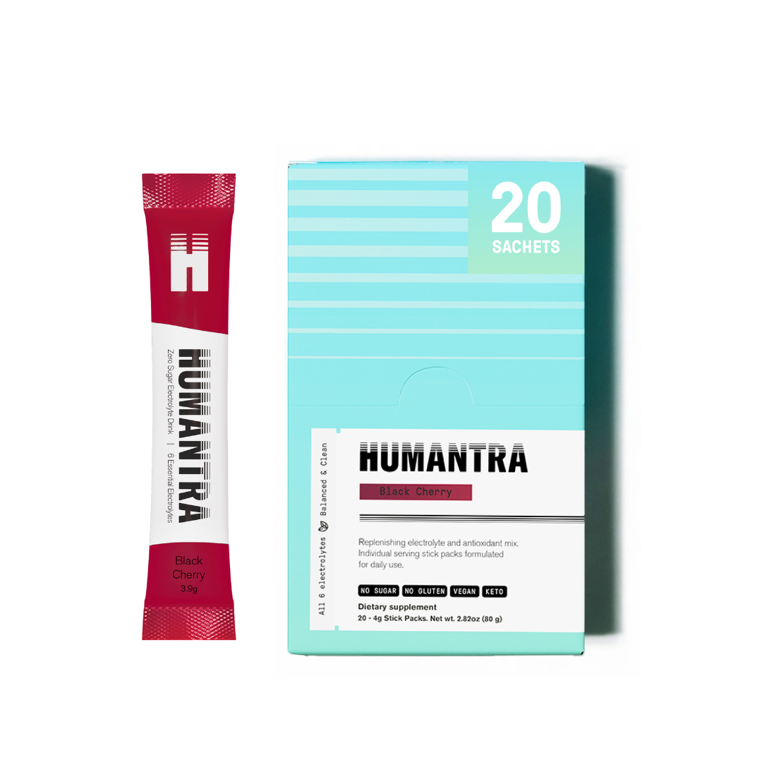 Humantra Black Cherry Electrolyte Powder, 20 Sachets Buy Online Today ...