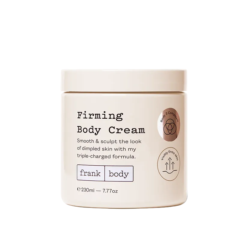 Frank Body Toning Body Cream for Firmer, Smoother Skin | Face the Future