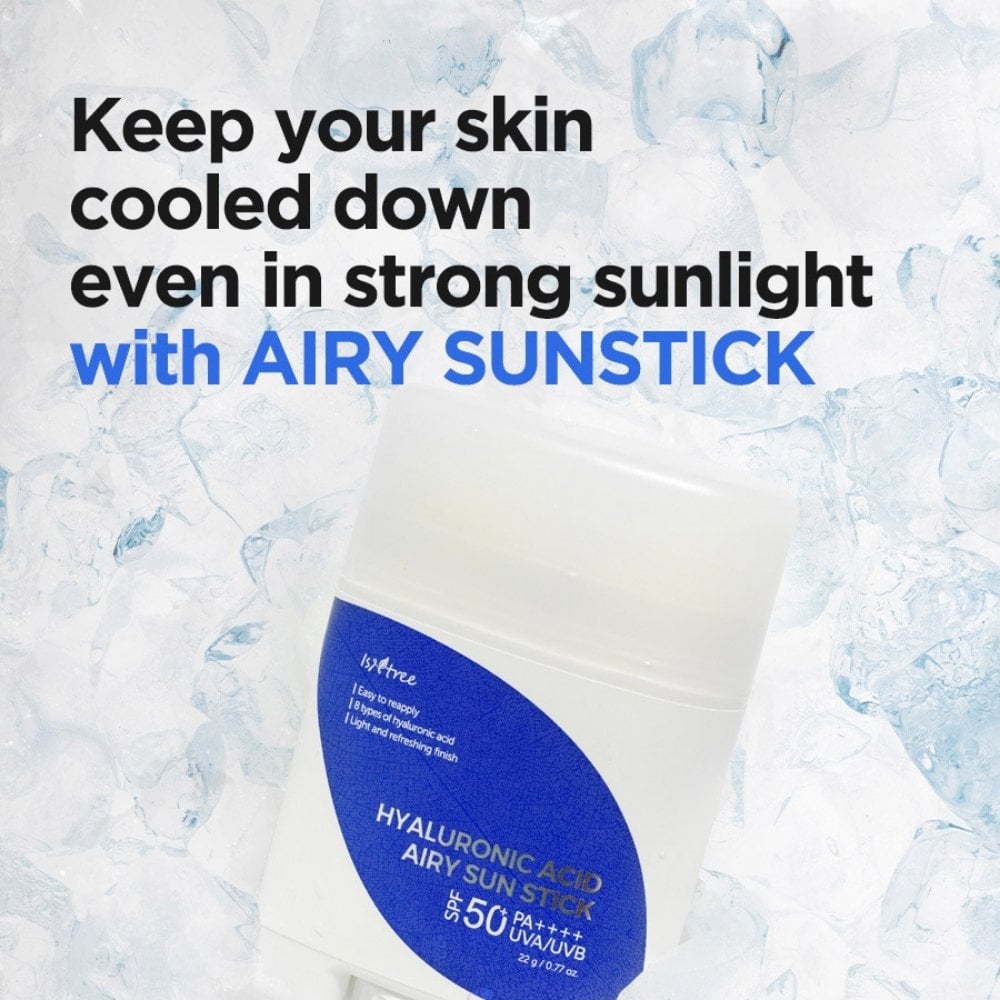 Isntree Hyaluronic Acid Airy Sun Stick PA++++ SPF50+ 22g Buy Online ...