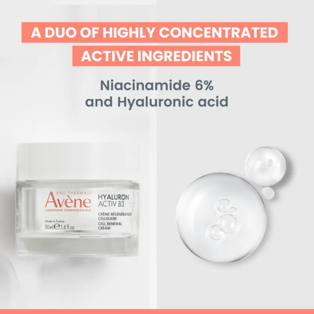 Avène Hyaluron Activ B3 Day Cream Refill for Ageing Skin 50ml | Face ...