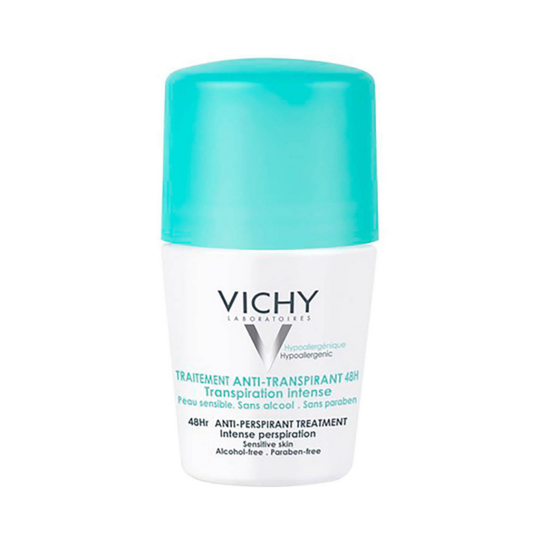 Vichy Deodorant 48Hr Intensive Anti-Perspirant Roll On For Sensitive ...