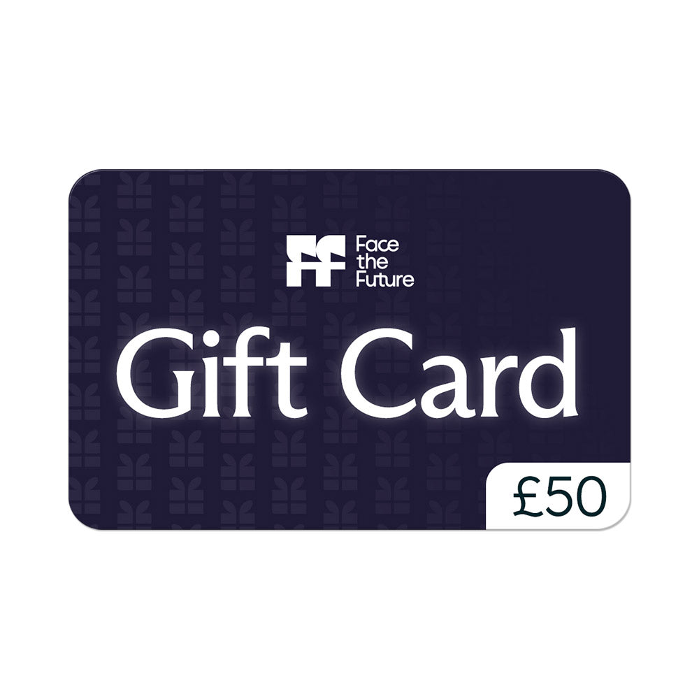 Face the Future Gift Card - The Perfect Present Now In Stock