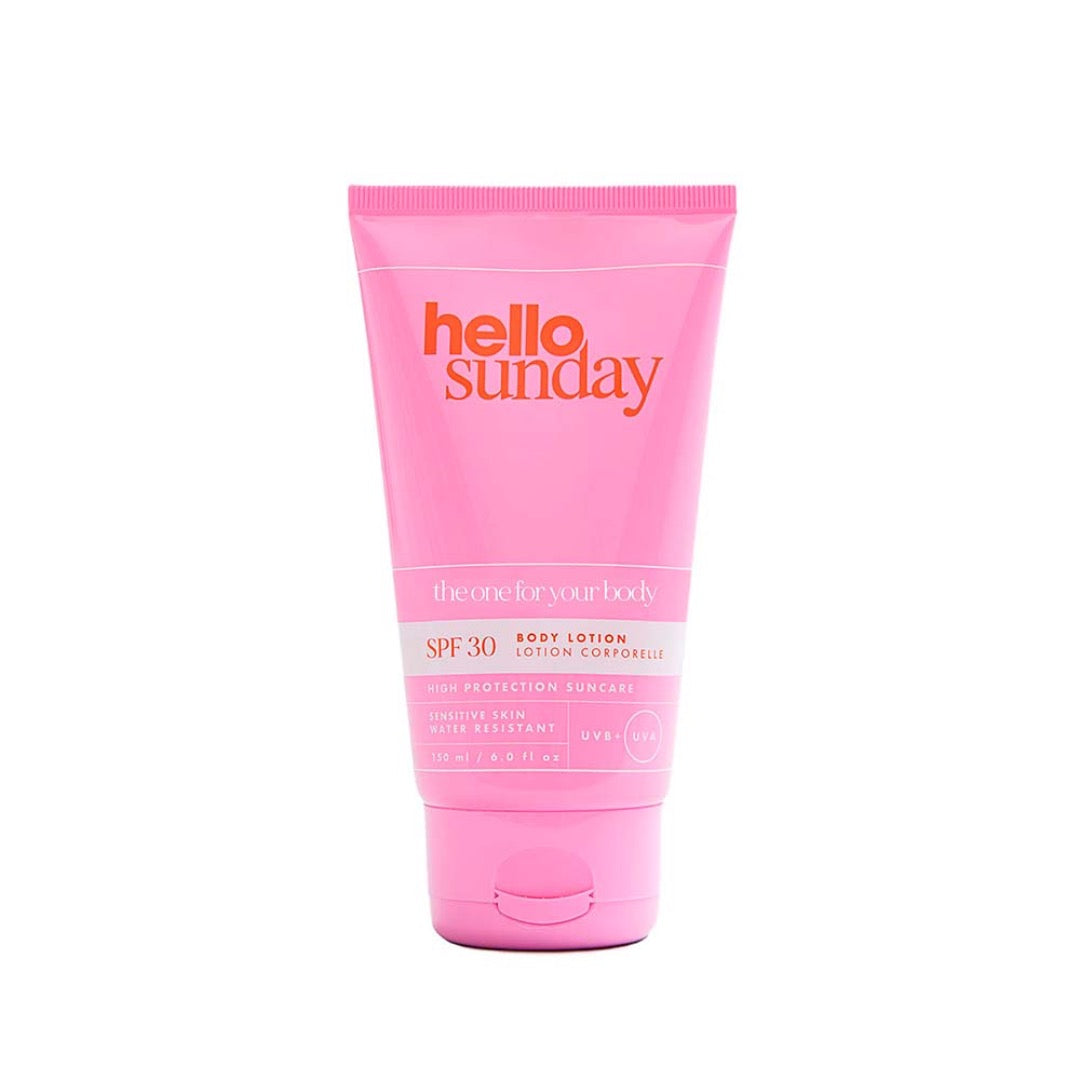 Hello Sunday The One For Your Body SPF 30 Body Lotion | Face the Future