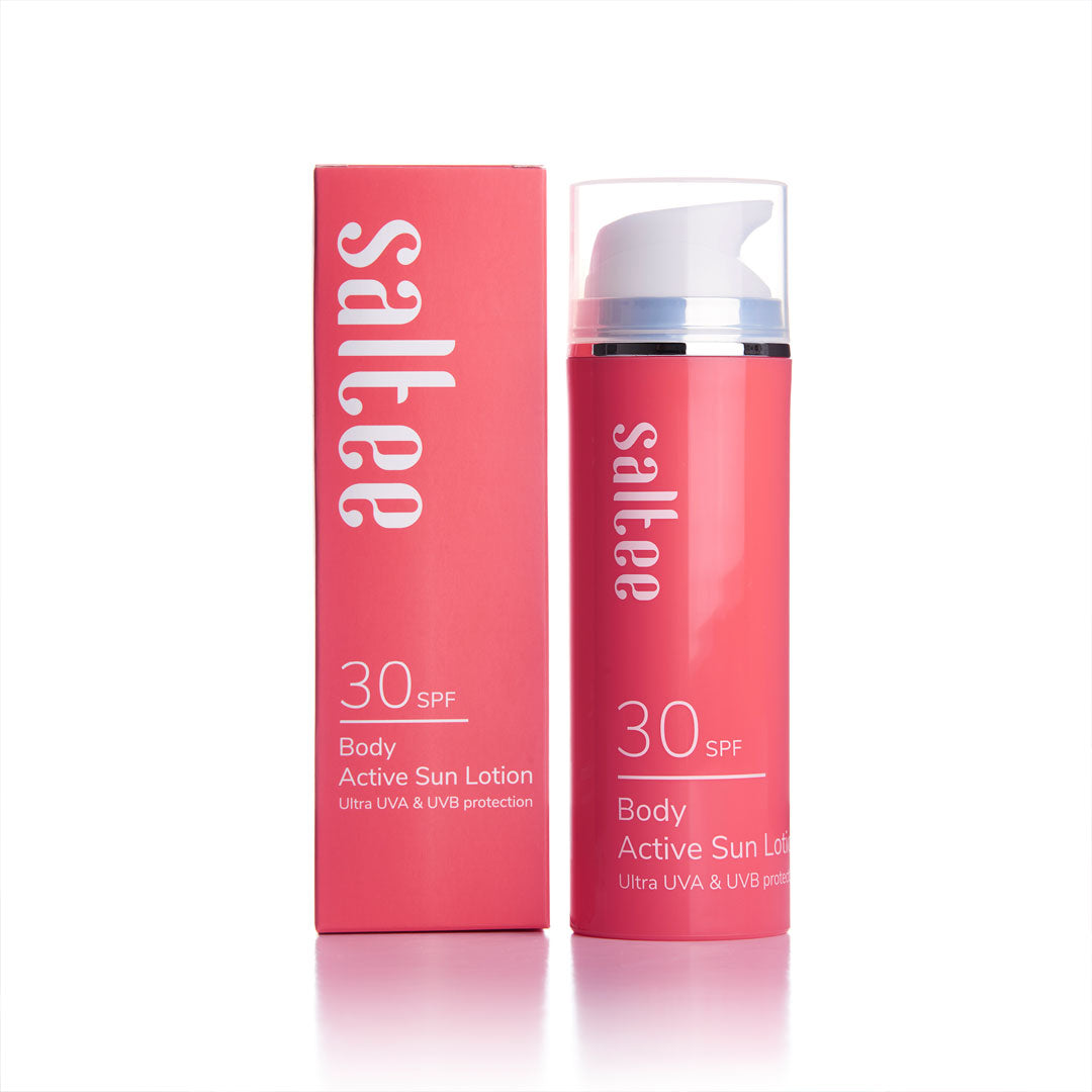 Saltee SPF30 Body Active Sun Lotion Buy Online Today | Face the Future