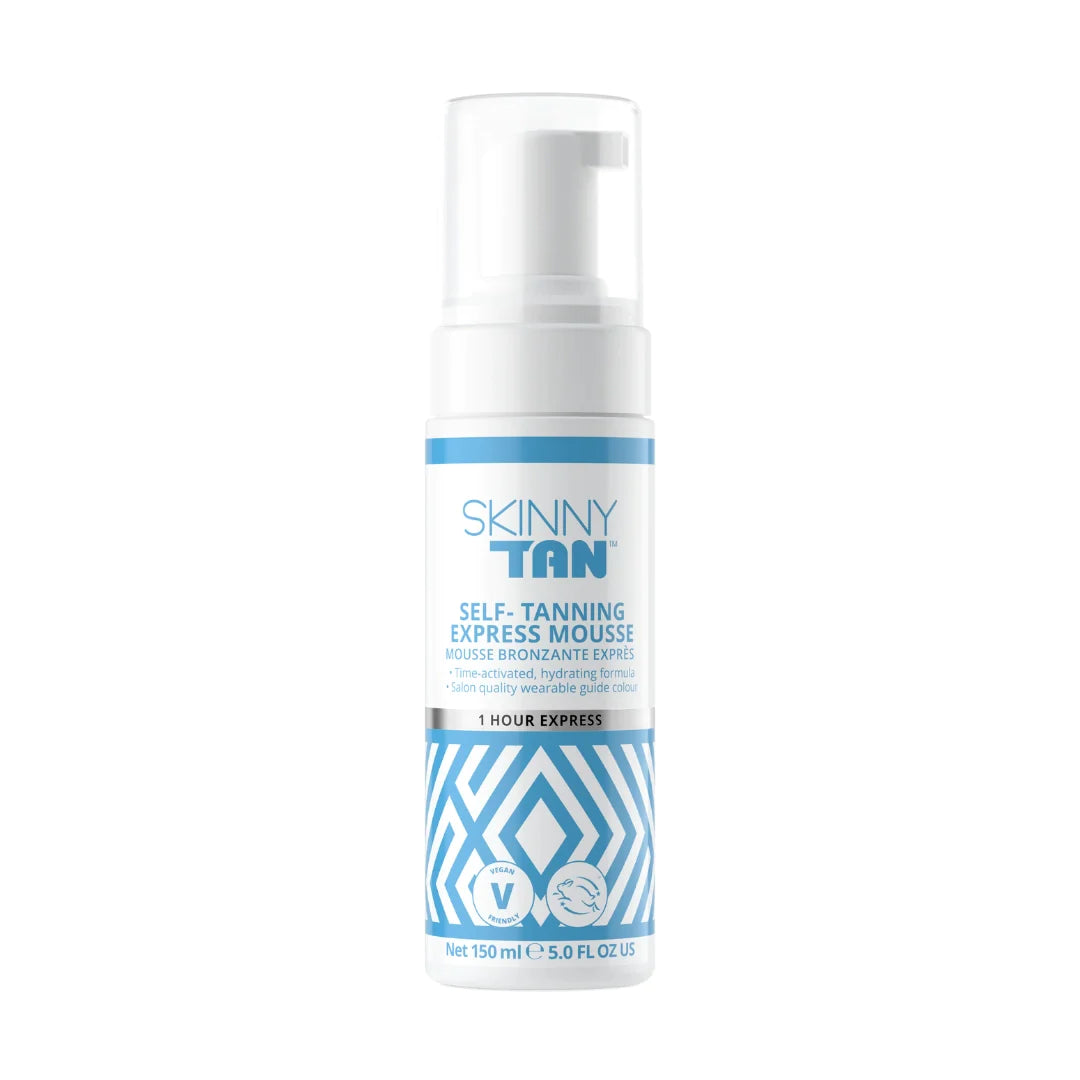 1 Hour Express Self-Tan Mousse | Skinny Tan UK | Face the Future