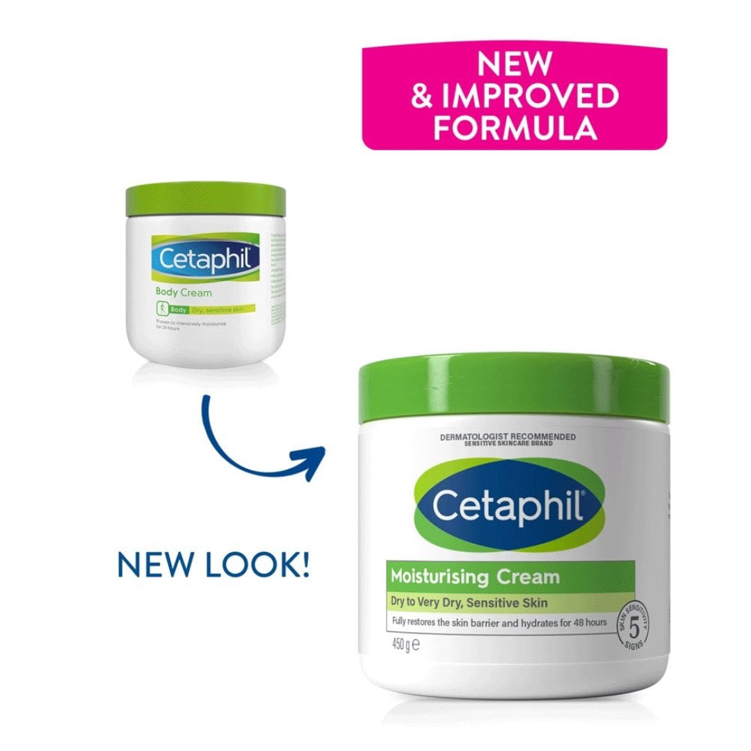 Cetaphil Body Cream Tub 450g | Face the Future