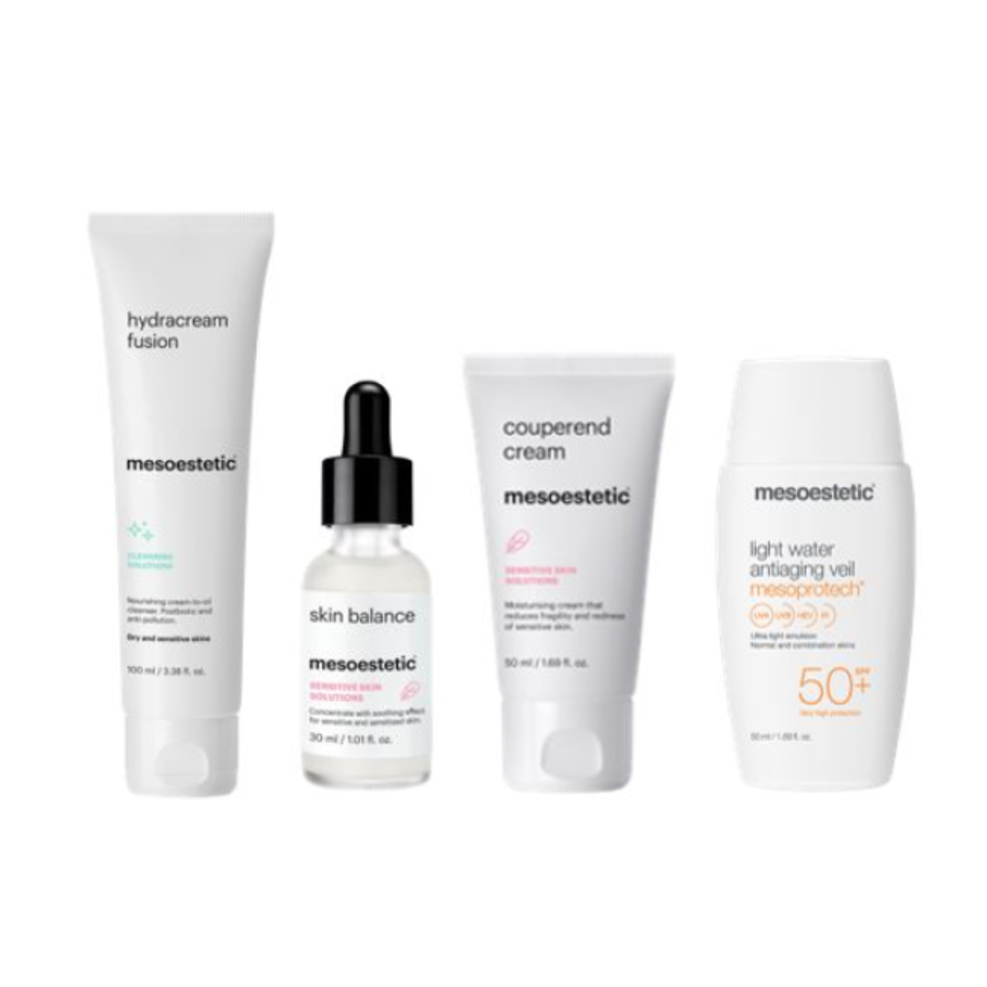 mesoestetic Sensitive Skin Management Kit | Face the Future
